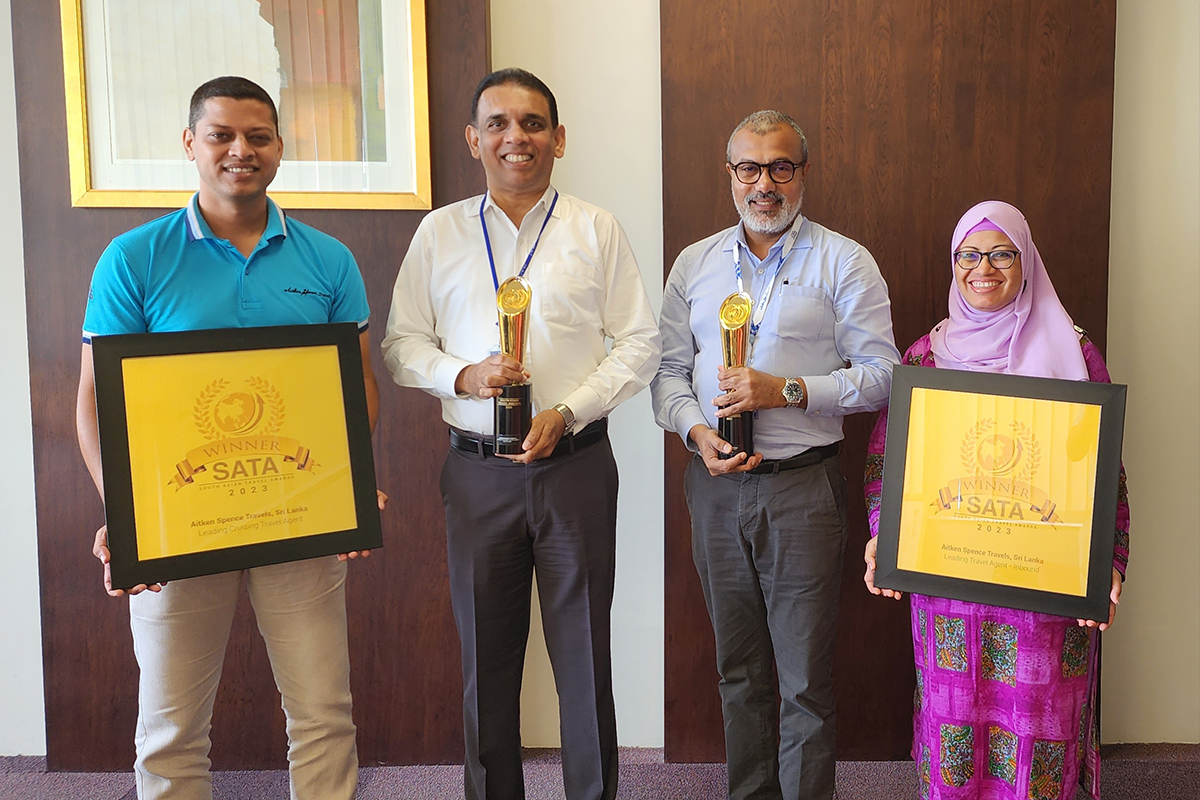 Aitken Spence Travels bags double awards at SATA 2023 - Aitken Spence